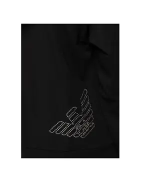 EA7 Logo Zip-up Hooded Jacket