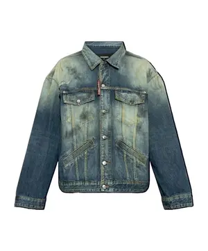 Dsquared2 Long-sleeve Denim Trucker Jacket