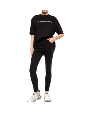 MSGM Logo Cotton Jeans