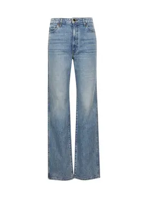 Khaite Logo Jeans