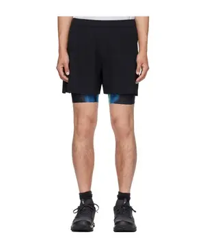 On Pace Elastic Waist Shorts With Built-in Compression