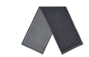 Gucci Gg Wool Scarf - Dark Blue