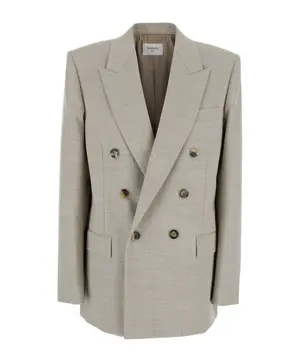 Saint Laurent Cassandre Double-breasted Blazer