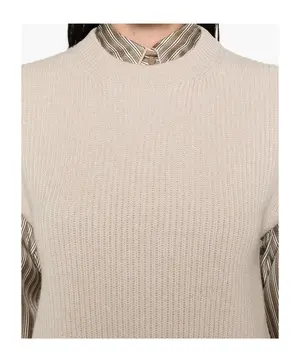 Brunello Cucinelli Ribbed Knit Sleeveless Vest - No