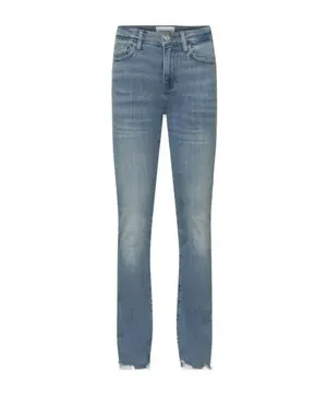 FRAME Le High Straight Leg Jeans - Blue