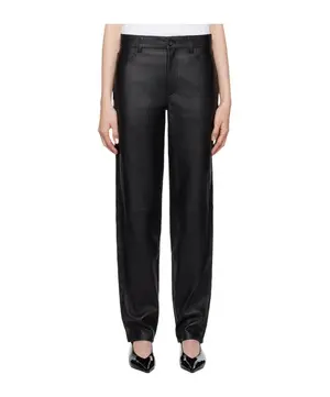 TOTEME Leather 5-pocket Trousers