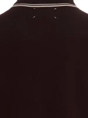 MAISON MARGIELA M Logo Piquet Polo Shirt