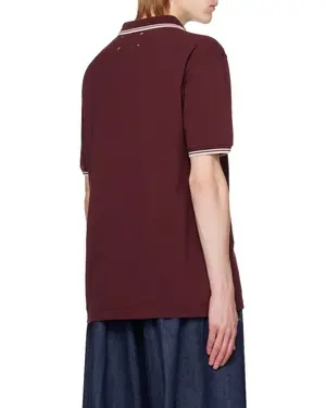MAISON MARGIELA M Logo Piquet Polo Shirt