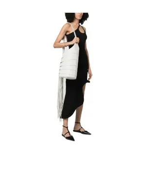 Alaïa Leather Fringe Shoulder Bag