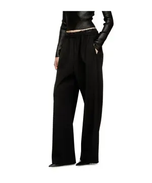 DIESEL® Wide-leg Trousers With Drawstring Waist