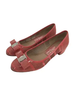 FERRAGAMO Logo Detail High Heels