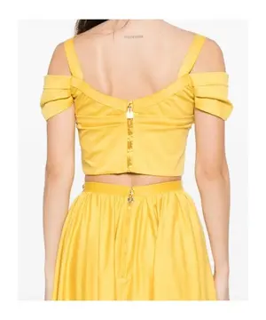 Elisabetta Franchi Chain Detail Top