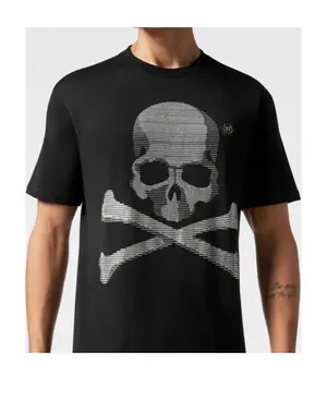 Philipp Plein Skull Printed Crewneck T-shirt