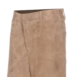 ARMA High-waist Suede Pants