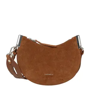 COCCINELLE Logo Shoulder Bag - Brown