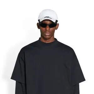Balenciaga Classic Baseball Cap - White