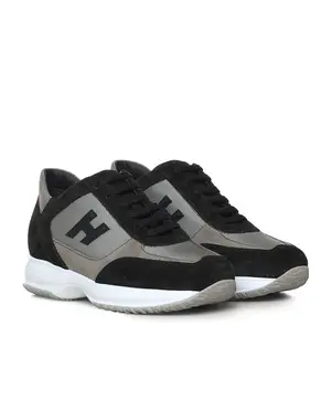 Hogan Interactive Low-top Sneakers - Black