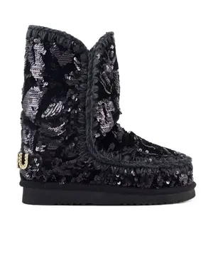 Mou Eskimo 24 Velvet Sequin Boots