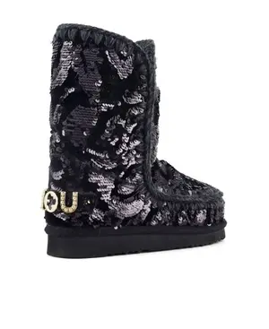 Mou Eskimo 24 Velvet Sequin Boots