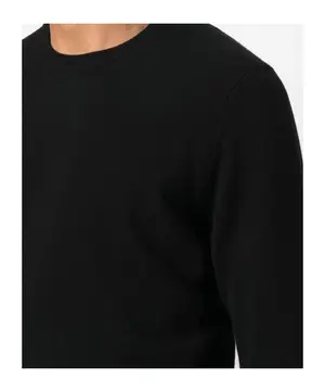 DRUMOHR Crew Neck Cashmere Sweater - Black