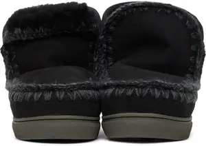 Mou Flat Snow Boots - Black