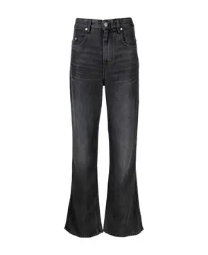 Isabel Marant Étoile Belvira Bootcut Jeans - Anthracite