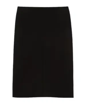 Gucci Crêpe Skirt With Slit Detail - Black