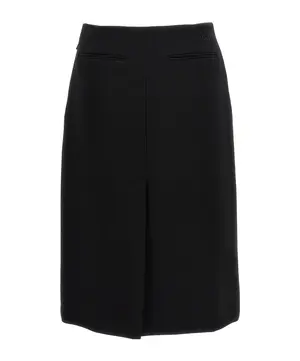 Gucci Crêpe Skirt With Slit Detail