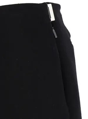 Gucci Crêpe Skirt With Slit Detail
