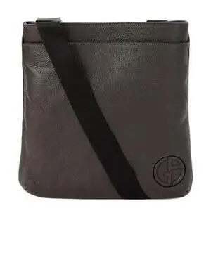 Giorgio Armani Square Shoulder Bag - Black
