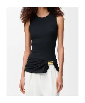 Loewe Asymmetric Draped Tank Top
