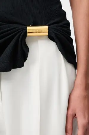 Loewe Asymmetric Draped Tank Top