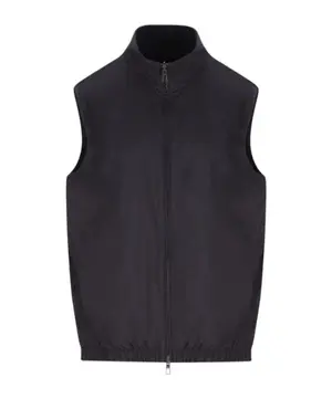 Loro Piana Zipped High-neck Reversible Gilet