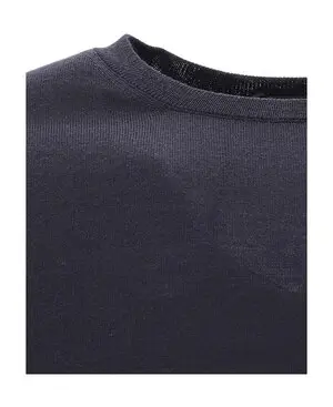 DRUMOHR Crewneck Fine Knit Sweater - Black