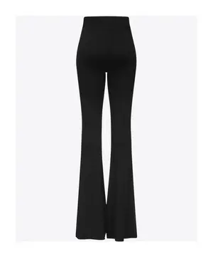 AREA Star-stud High-waist Flared Trousers