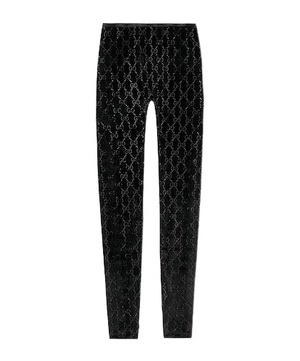Gucci Gg Embellished Leggings