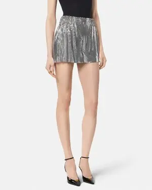 Versace Sequin Embellished Shorts