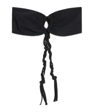 JIL SANDER Tangle Bikini Top