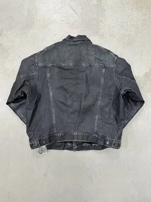 Balenciaga Trompe-l _ Il Denim Jacket