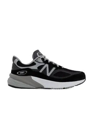 NEW BALANCE 990v6 Lace-up Sneakers - Black