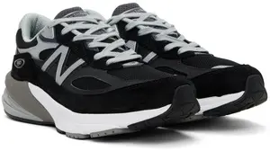 NEW BALANCE 990v6 Lace-up Sneakers - Black