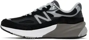 NEW BALANCE 990v6 Lace-up Sneakers - Black