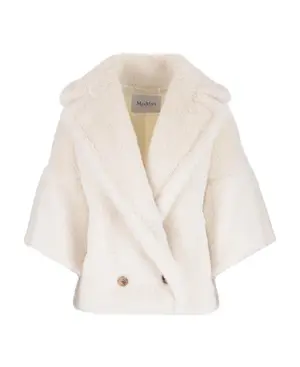 Max Mara Lapel Logo Coat