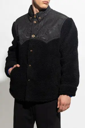 Versace Panelled Button-up Jacket