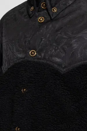 Versace Panelled Button-up Jacket
