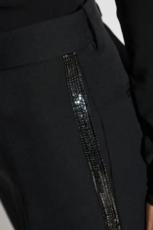 Versace Embellished Tailored Trousers
