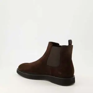 Prada Suede Chelsea Boots