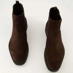 Prada Suede Chelsea Boots