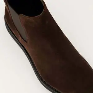 Prada Suede Chelsea Boots