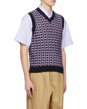 Marni Knitted Cotton Vest
